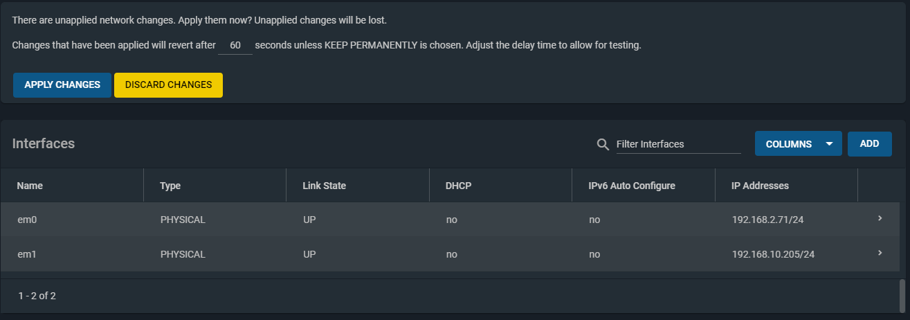 FreeNAS, Data NIC – Jasons Blog
